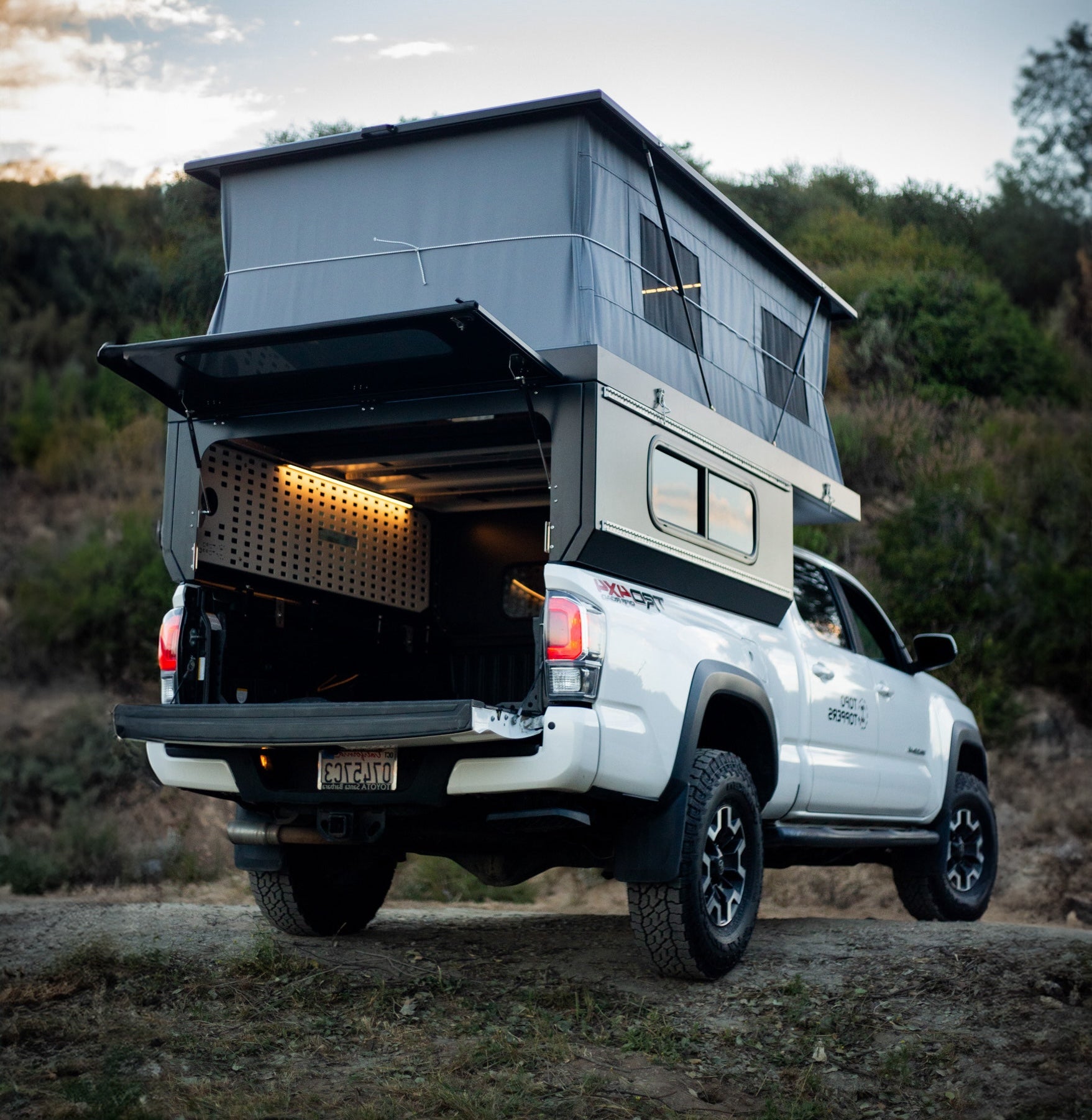 Rincon Pop-Up Truck Camper | Lightweight Overland Camper – Topo Toppers ...